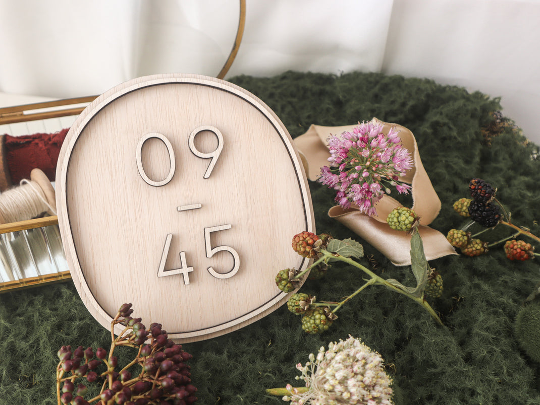 Custom Unit Number Signages | Personalised Home Signs | The Jomu Co ...