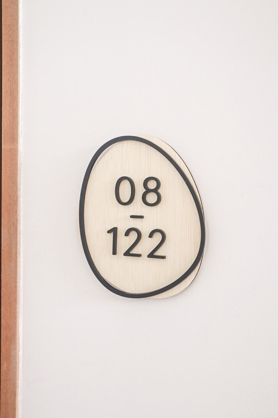 Custom Unit Number Signages | Personalised Home Signs | The Jomu Co ...