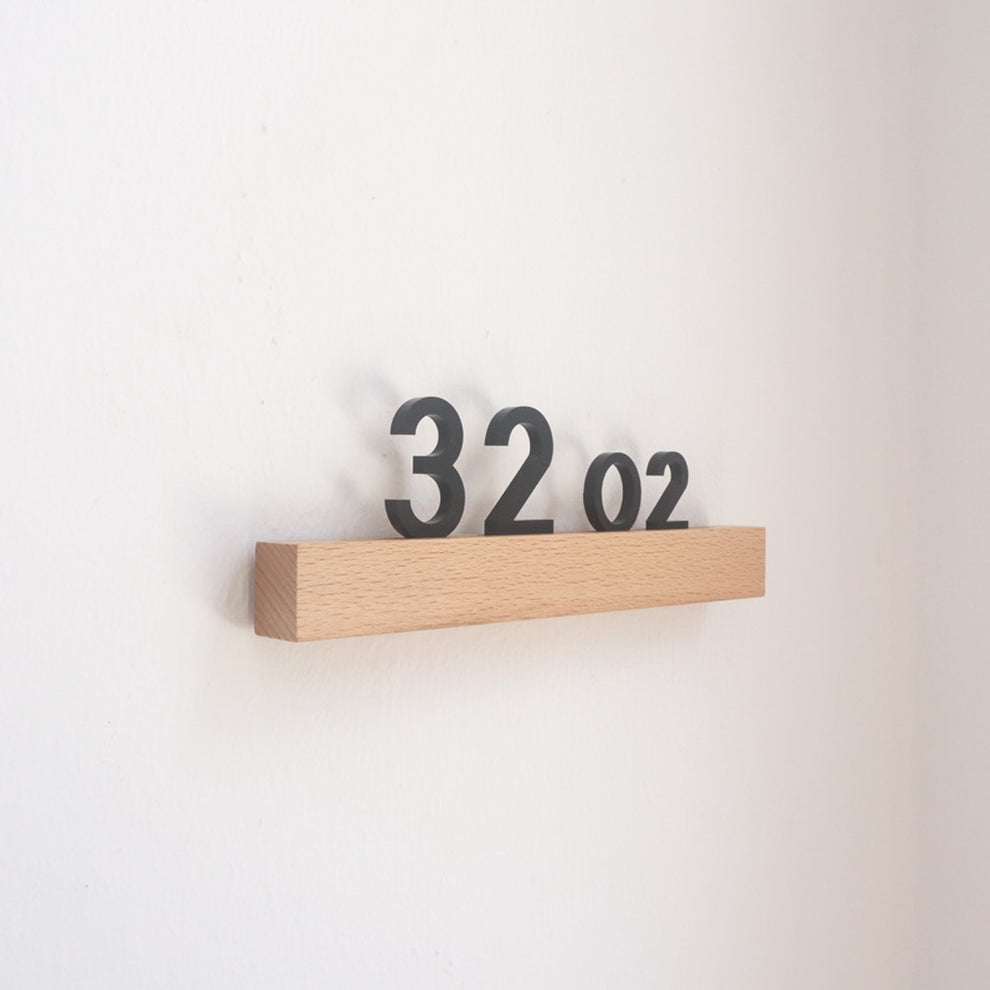 Customised Unit Number Sign | Home Decor Signs | The Jomu Co Singapore