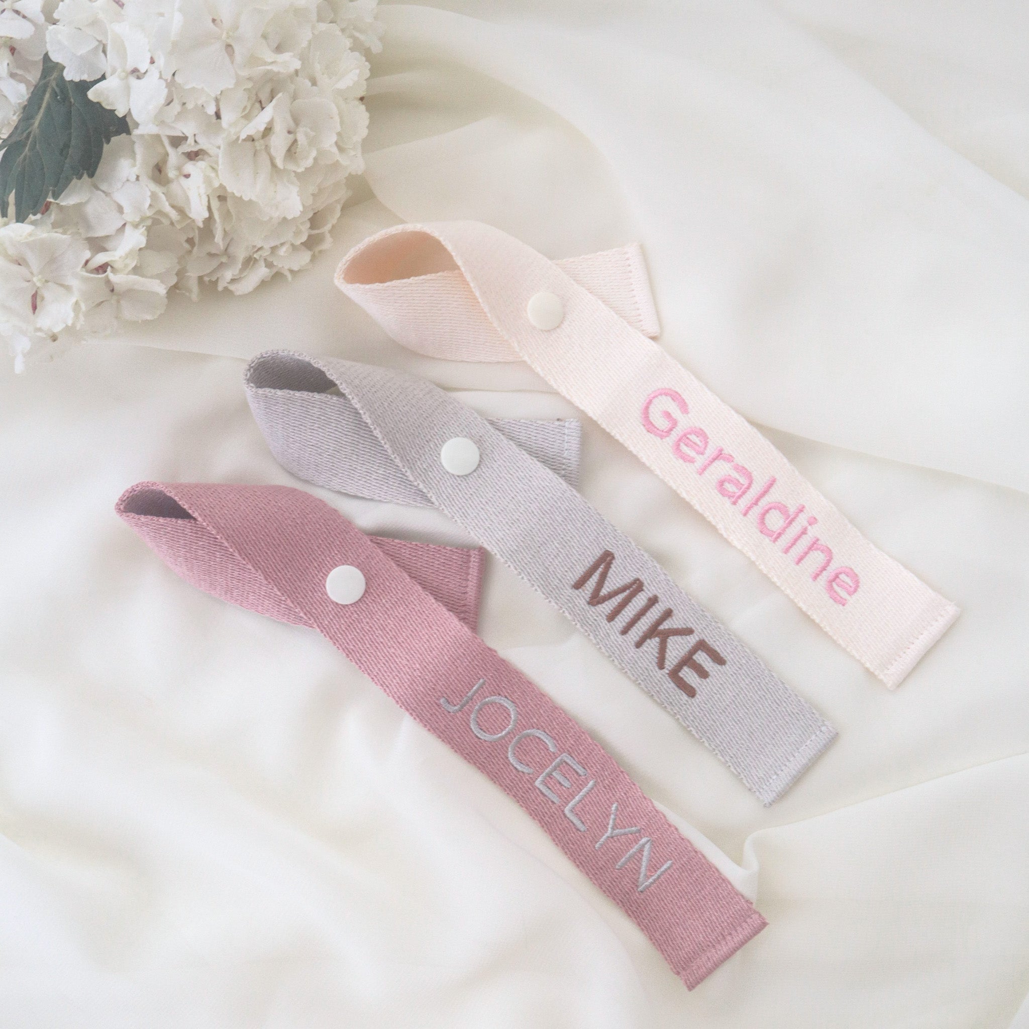 SNUGGLY Embroidered Ribbon Bag Tag [Pre-Order] | Personalised Gifts ...